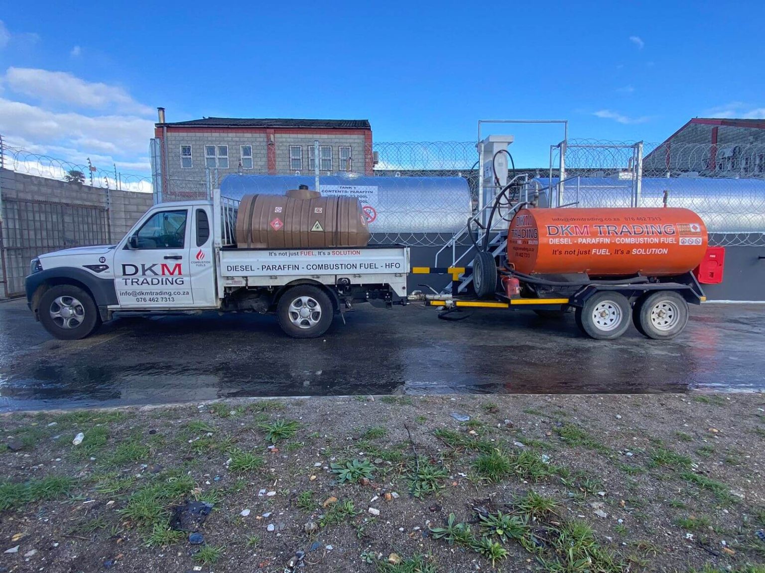 Fuel Suppliers | Diesel | Paraffin | HFO - DKM Trading, PE